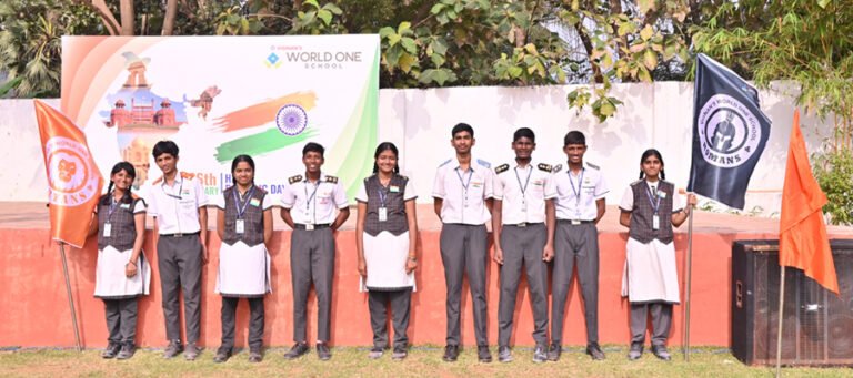 Republic Day Celebration - Vignan - World One School